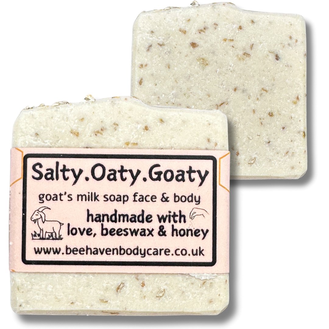 Salty.Oaty.Goaty - Goats Milk Beeswax Soap (The Salty One With Oatmeal ...