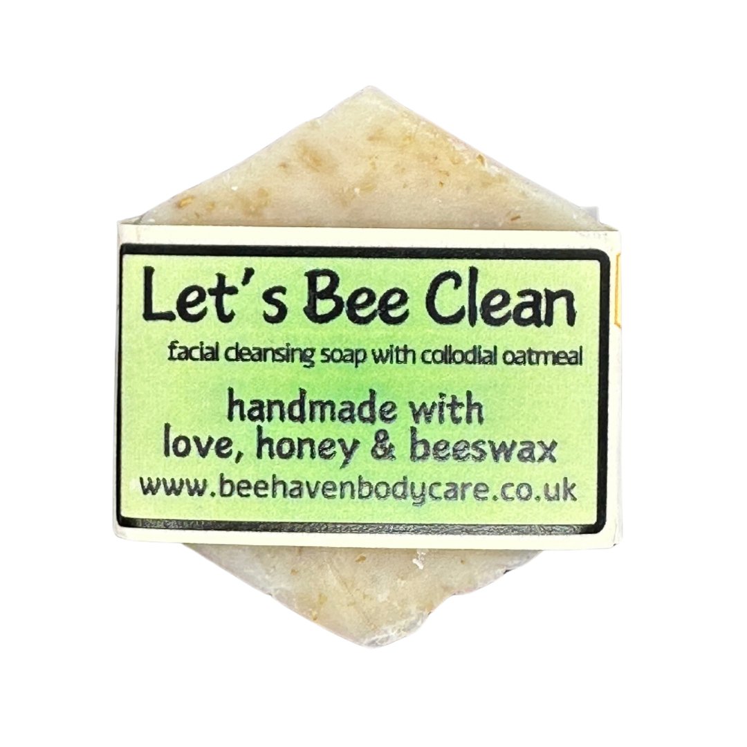 'Lets Bee Clean' Facial Cleansing Bar Naturale & Infused with Collodial ...