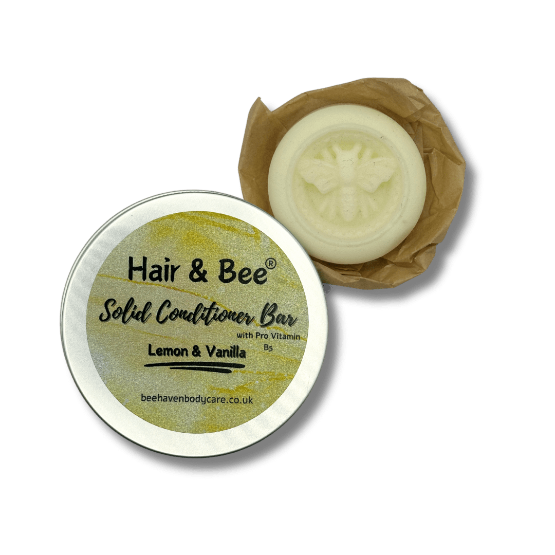 Lemon Solid Conditioner - Hair & Bee® Solid Conditioner Bar – Bee Haven ...