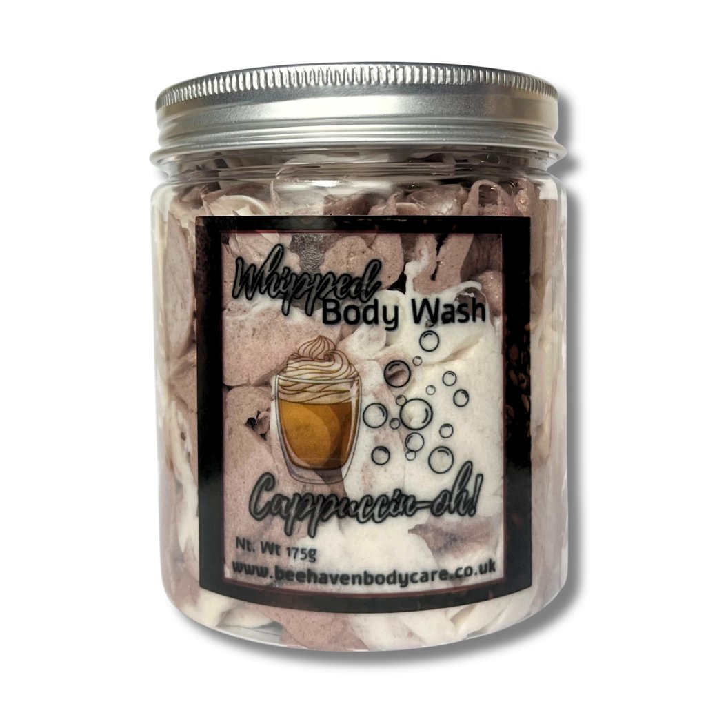 Whipped Body Wash- Cappuccino – Bee Haven Bodycare & Gifts