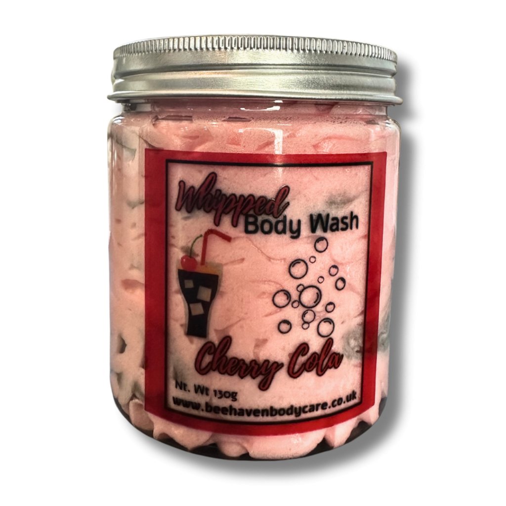 Whipped Body Wash- Cherry Cola – Bee Haven Bodycare & Gifts